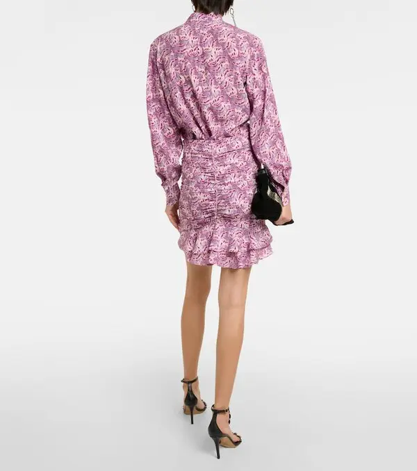 Isabel Marant Milendi Ruffled Mini Skirt