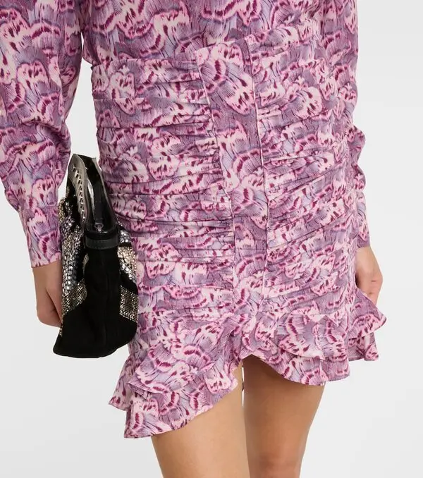 Isabel Marant Milendi Ruffled Mini Skirt
