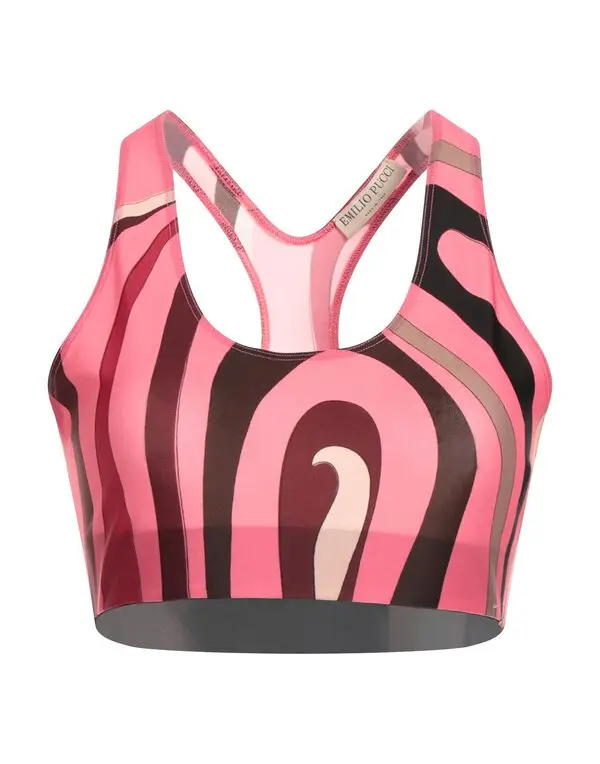 Emilio Pucci Top Viscose, Polyamide, And Elastane
