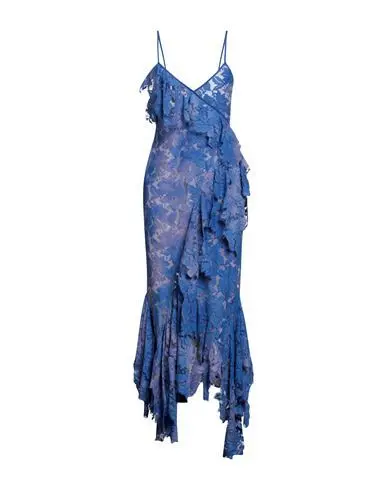 Attico Maxi Dress In Cotton, Viscose, And Polyester