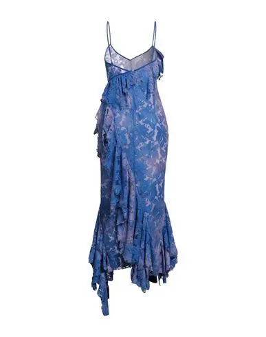 Attico Maxi Dress In Cotton, Viscose, And Polyester