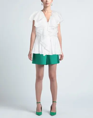 Chloé Ruched Ramie Top