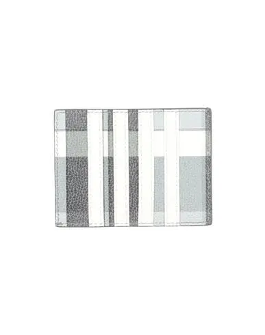 Thom Browne Cardholder Leather - Grey