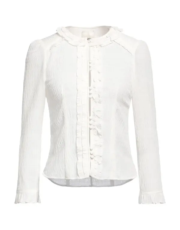 Isabel Marant Étoile Ruched Stretch Woven Shirt