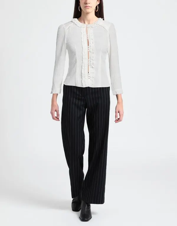 Isabel Marant Étoile Ruched Stretch Woven Shirt