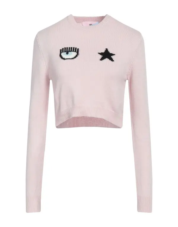 CHIARA FERRAGNI Wool, Viscose, Polyamide, And Cashmere Sweater