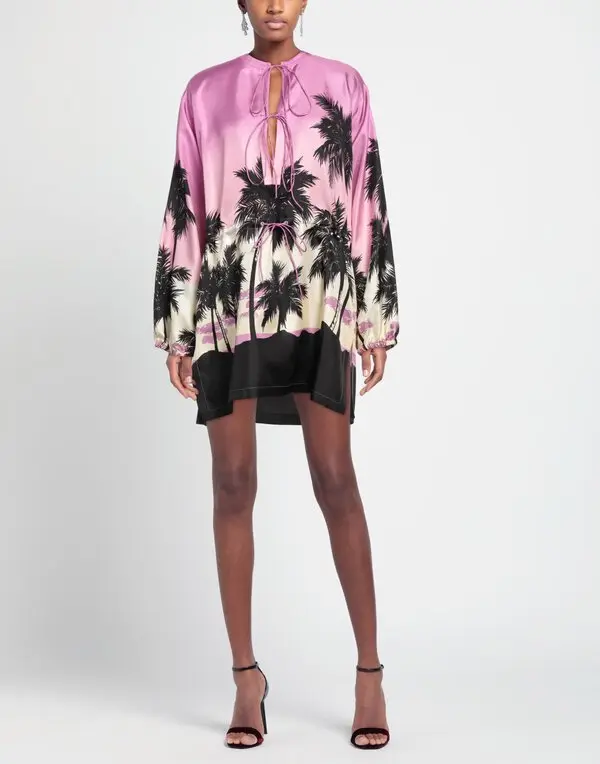 Palm Angels Bow Blouse - Pink