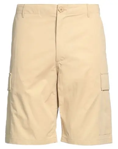Kenzo Cotton Cargo Shorts - Beige
