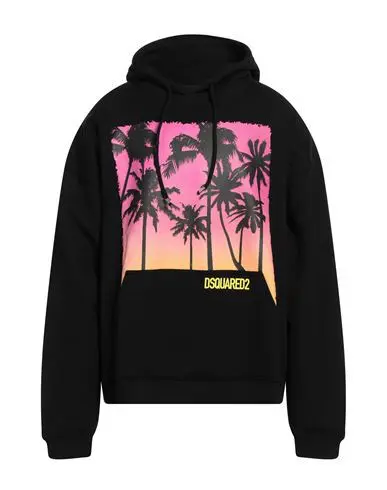 Dsquared2 Sweatshirt In Cotton And Elastane - Black