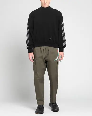 OFF-WHITE™ Cotton Blend Sweatshirt - Black