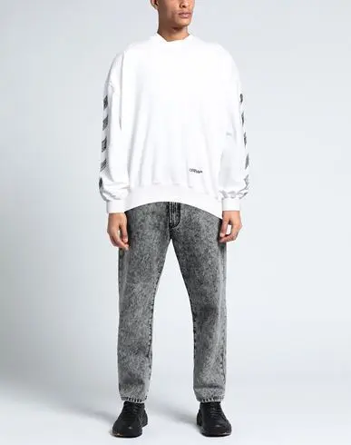 Off-White Cotton Blend Sweatshirt