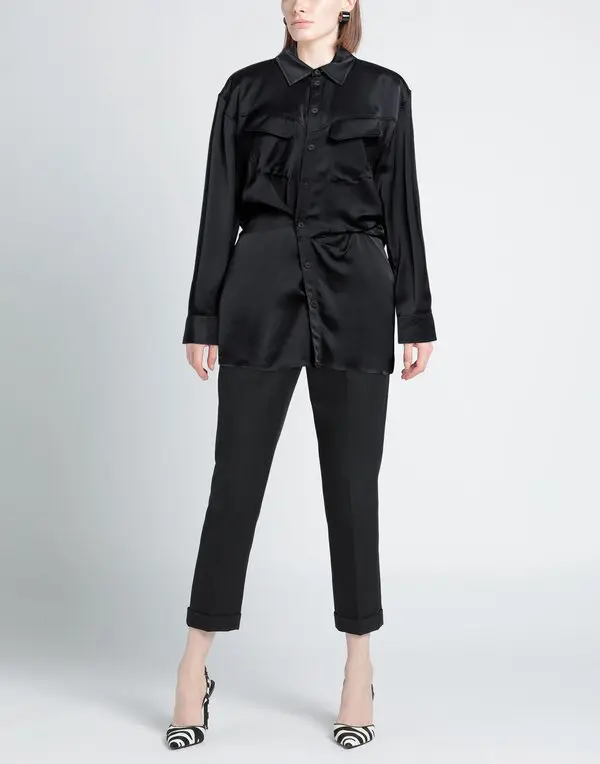 OFF-WHITE™ Satin Shirt - Black