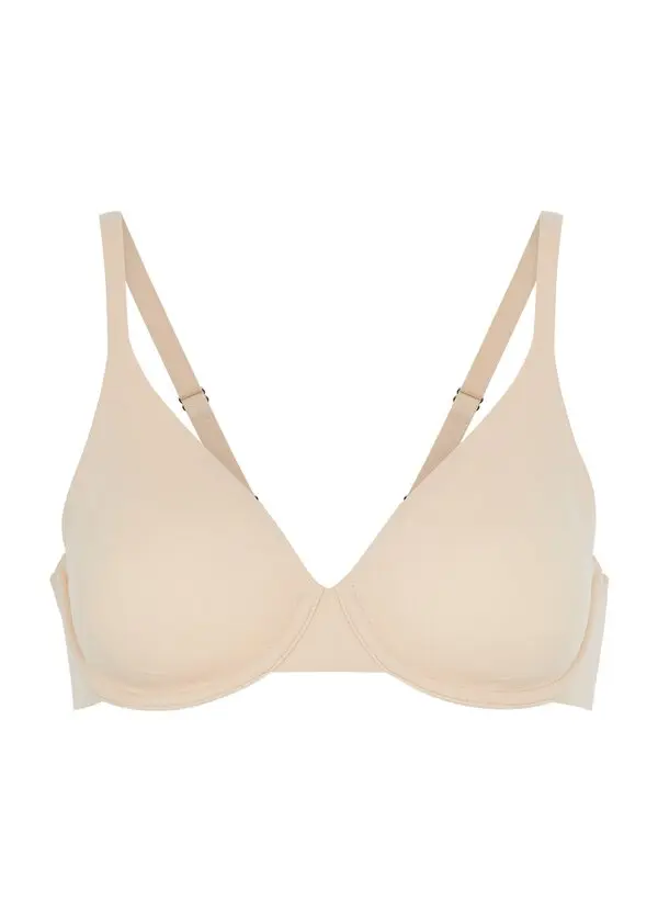 Wacoal Inès Secret Stretch-nylon Underwired Bra - Beige