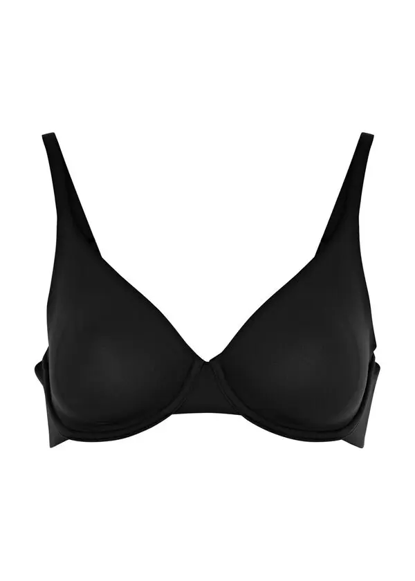 Wacoal Inès Secret Stretch-nylon Underwired Bra - Black