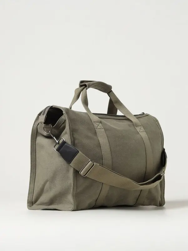 A.p.c. Récupération Travel Bag In Cotton With Printed Logo