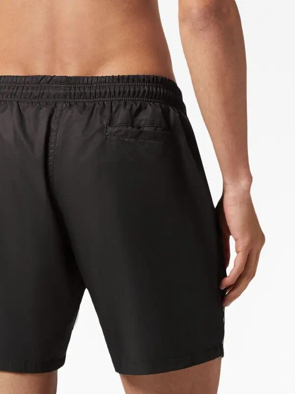 PLEIN SPORT Logo-print Drawstring Swim Shorts