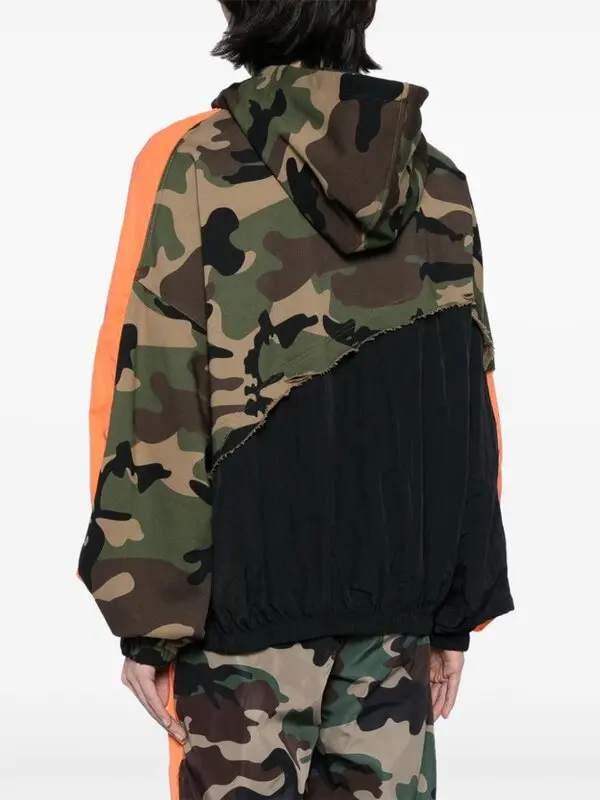 GOD'S MASTERFUL CHILDREN Panelled Hooded Jacket