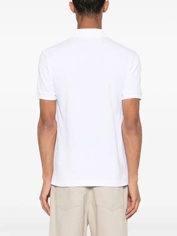 Play Comme Des Garcon X The Artist Invader Pixelated-appliqué Polo Shirt