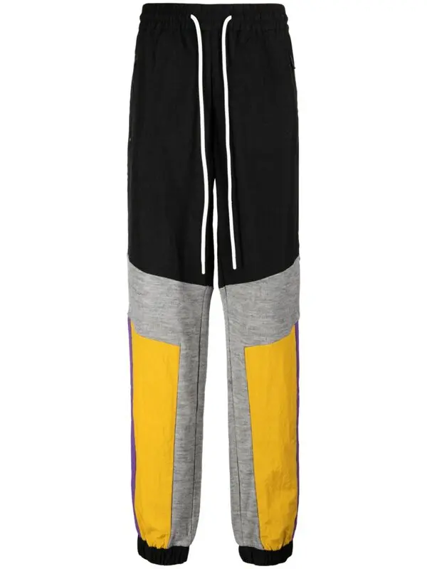 GOD'S MASTERFUL CHILDREN Colour-block Panelled Track Pants