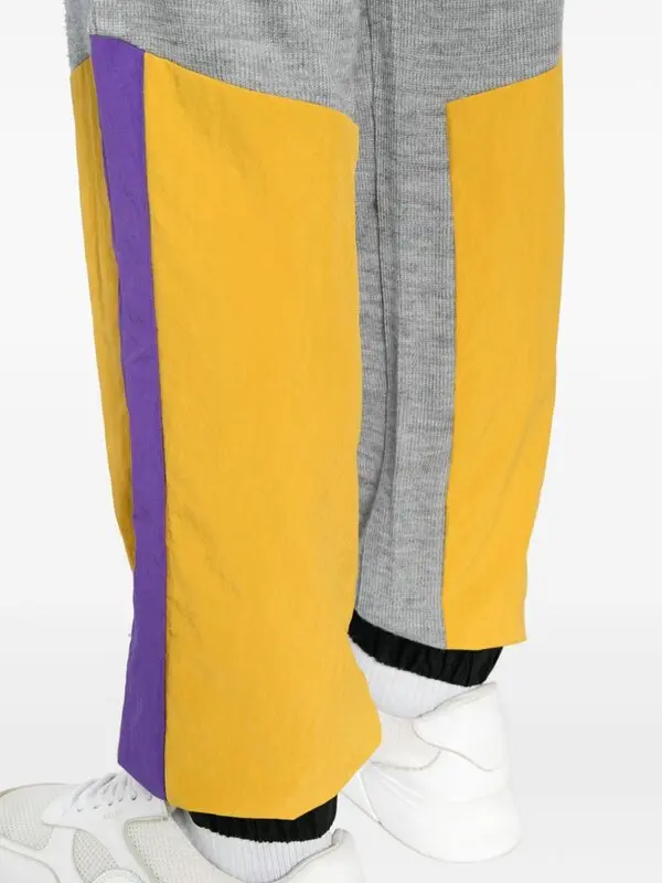 GOD'S MASTERFUL CHILDREN Colour-block Panelled Track Pants