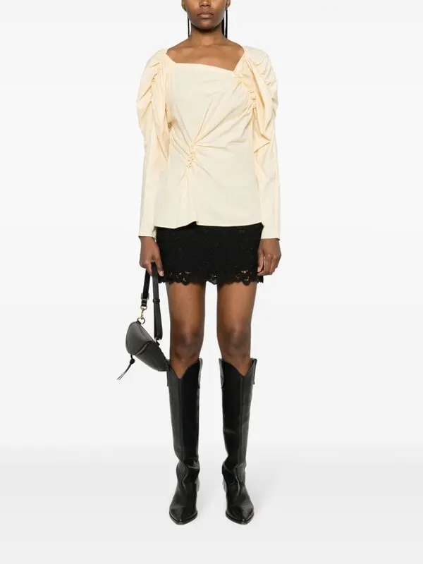 Isabel Marant Étoile Dina Embroidered Mini Skirt