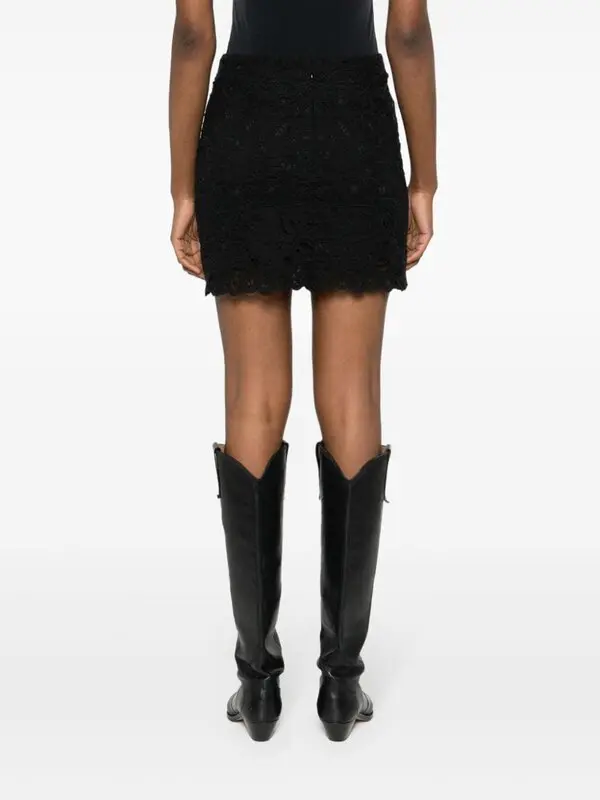Isabel Marant Étoile Dina Embroidered Mini Skirt
