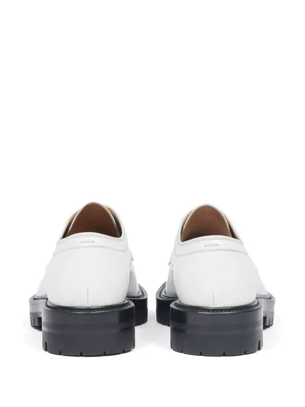 MAISON MARGIELA Tabi Lace-up Derby Shoes - White