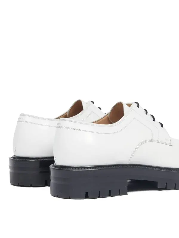 MAISON MARGIELA Tabi Lace-up Derby Shoes - White