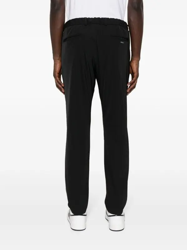 Herno Drawstring-waist Trousers - Black