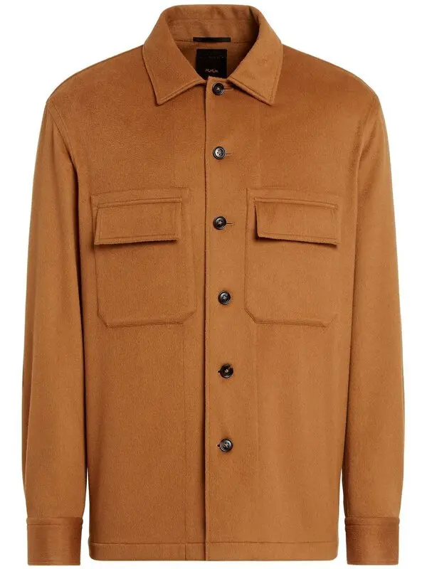 Zegna Vicuña-wool Long-sleeves Shirt