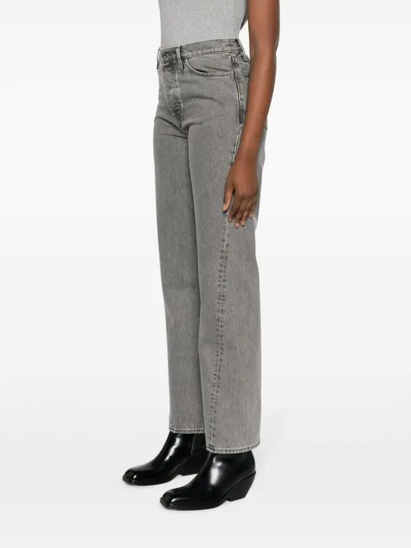 TOTEME Twisted Seam Denim Jeans - Grey