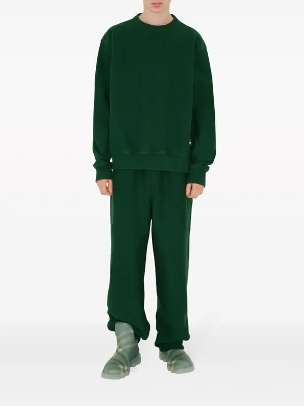 Burberry Ekd Logo-patch Cotton Track Pants