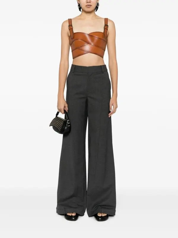 Monse High-waisted Wide-leg Trousers