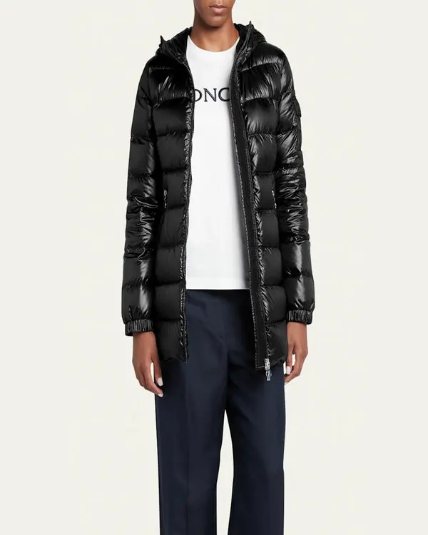 Moncler Glements Hooded Puffer Parka Jacket
