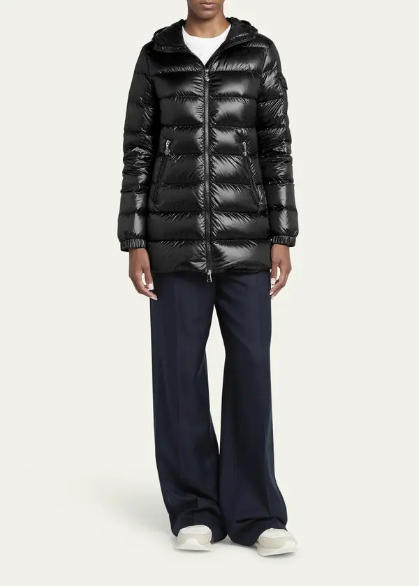 Moncler Glements Hooded Puffer Parka Jacket