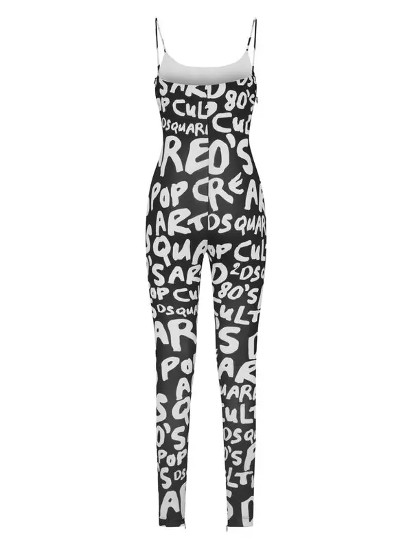 Dsquared2 Text-print Jumpsuit