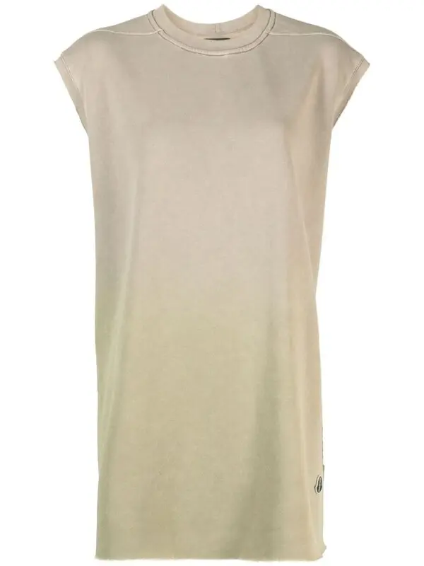 MONCLER + RICK OWENS Ombré-effect Jersey Tank Top