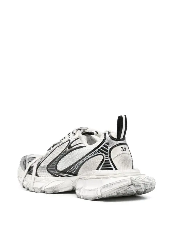 Balenciaga 3xl Mesh-panel Sneakers - Grey