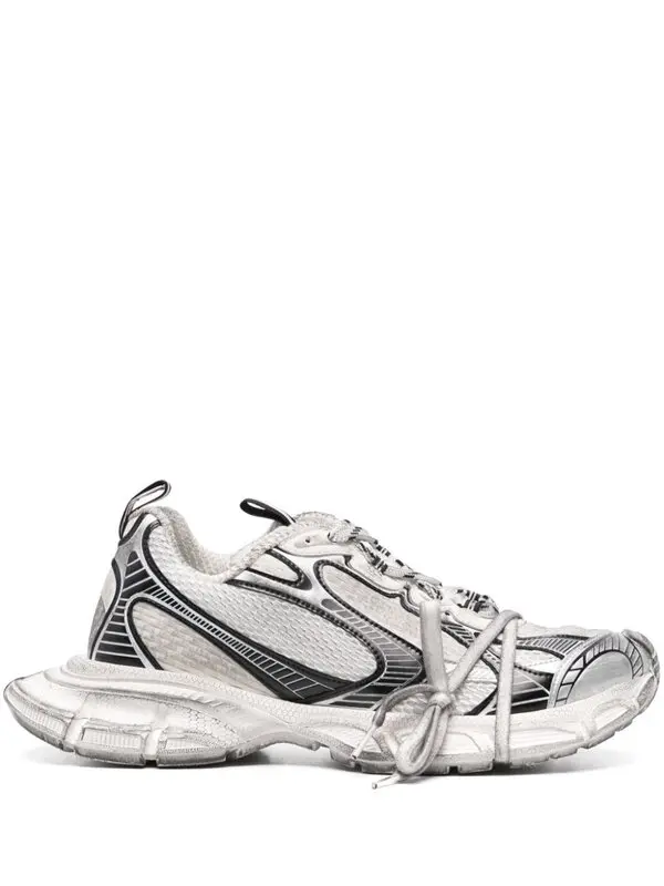 Balenciaga 3xl Panelled Sneakers - White