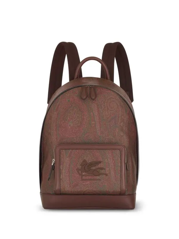 Etro Paisley-jacquard Backpack - Brown