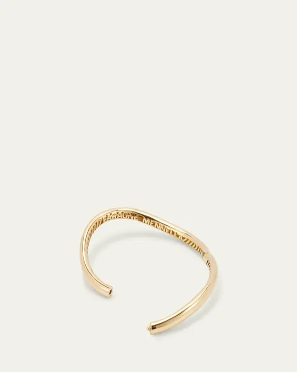 FARAONE MENNELLA BY R.F.M.A.S. Faraone Mennella 18k Yellow Wave Bracelet