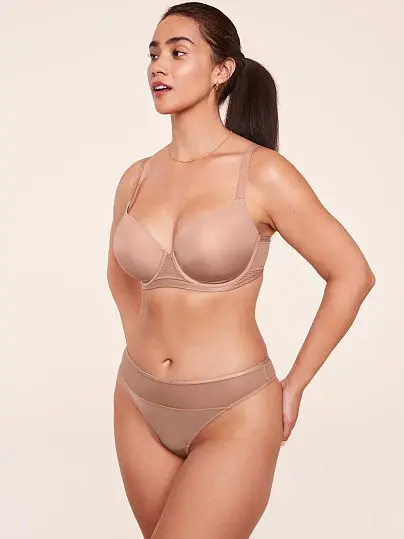 Victoria's Secret Adore Me Fallon Lightly Lined Demi Bra - Beige