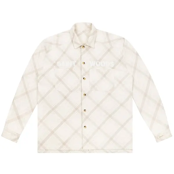 SAINTWOODS Unlined Flannel 'bone