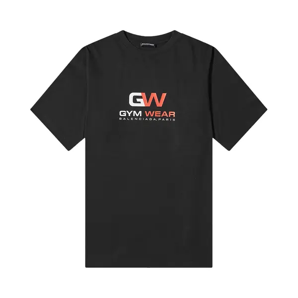 Balenciaga Gym Wear Logo Tee