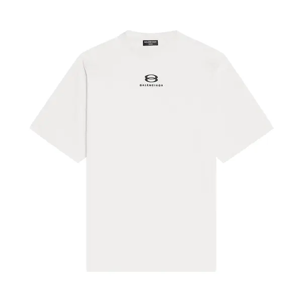 Balenciaga Large Fit T-shirt - White