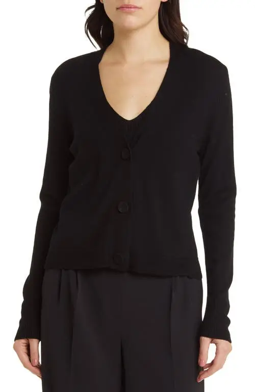 Kobi Halperin Merino Wool Shell And Cardigan Set - Black