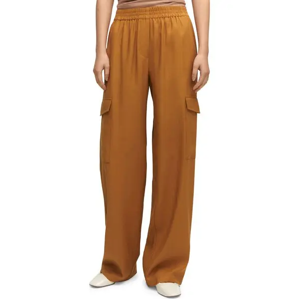 Mango Flowy Cargo Pants