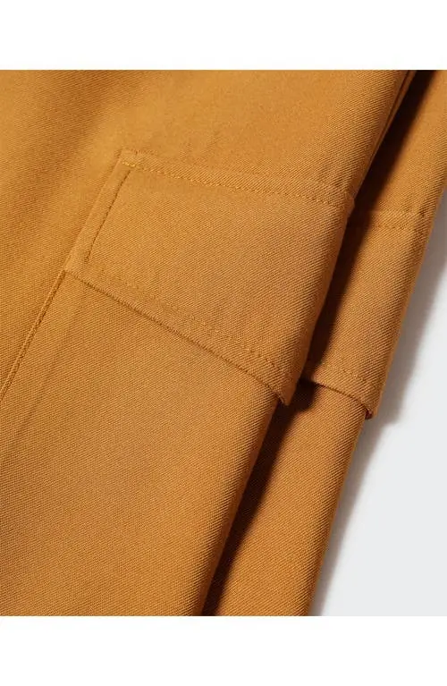 Mango Flowy Cargo Pants