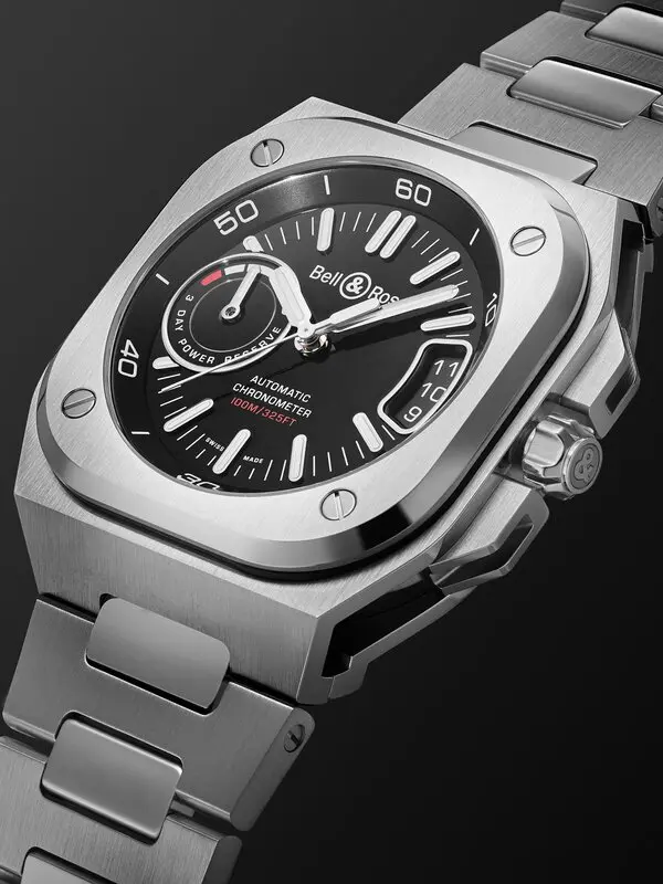 BELL & ROSS Br-x5 Automatic Chronometer 41mm Steel Watch - Black