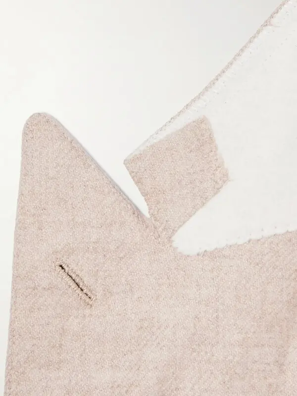 Thom Sweeney Unstructured Double-breasted Cashmere Blazer
